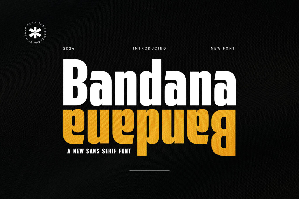 Bandana – Modern Sans Serif Font – Circle Font