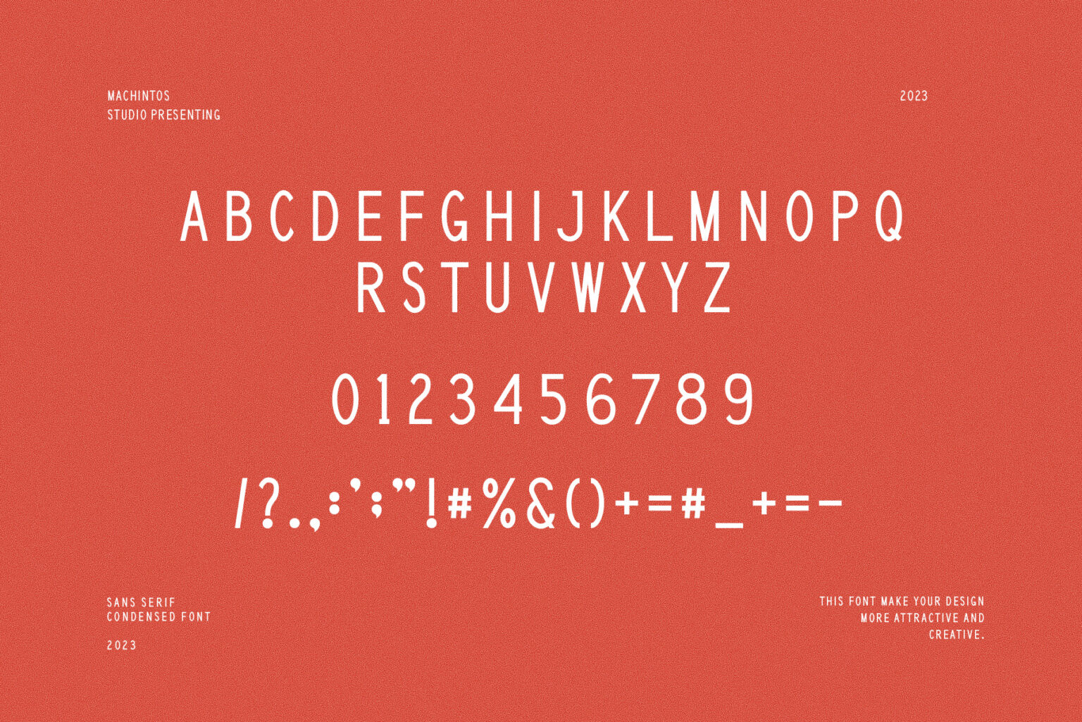 Kendrix – Modern Sans Serif – Circle Font