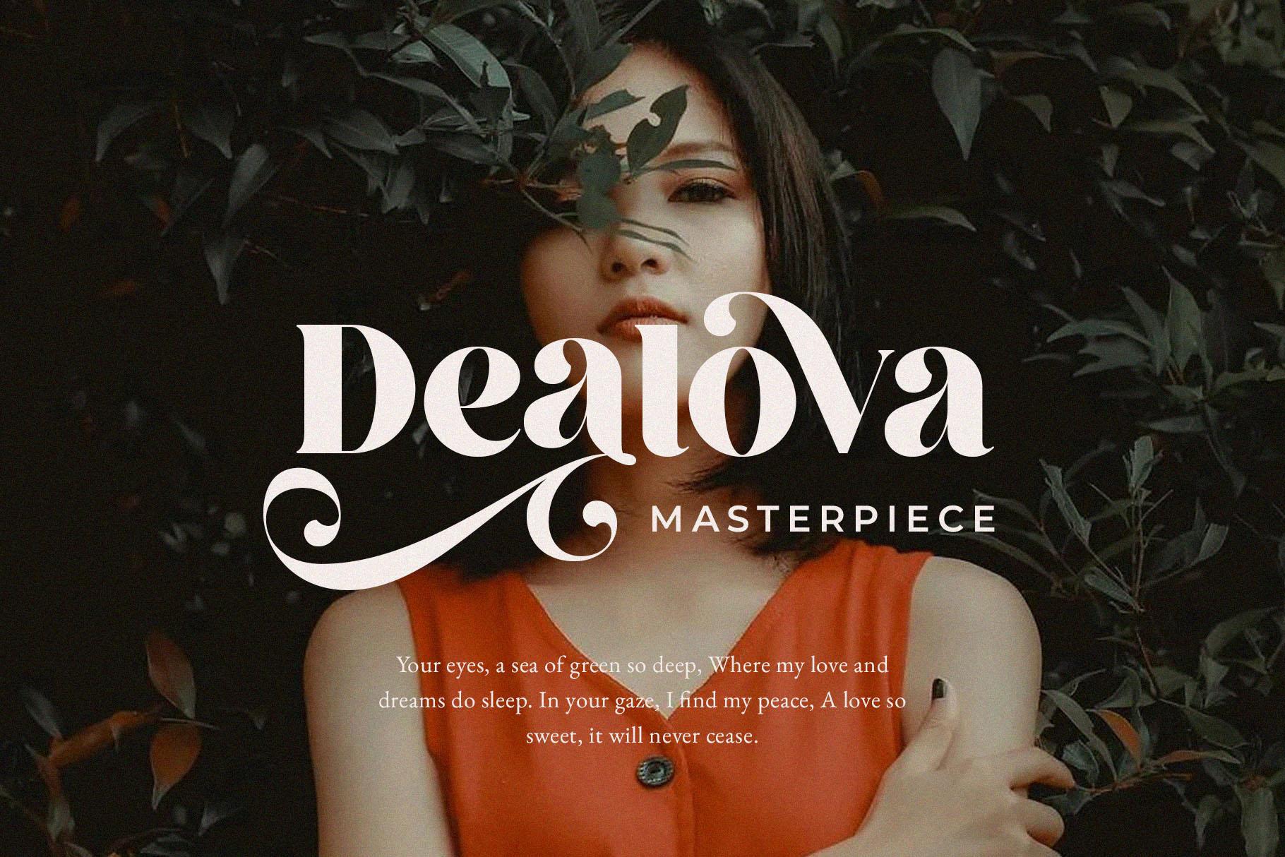 Rekalgera – Gorgeous Display Serif – Circle Font