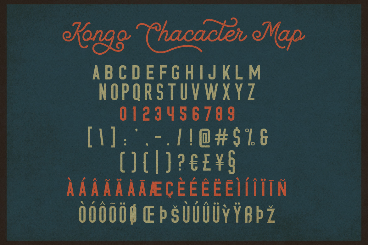 Lambretta Kongo Font Duo – Circle Font