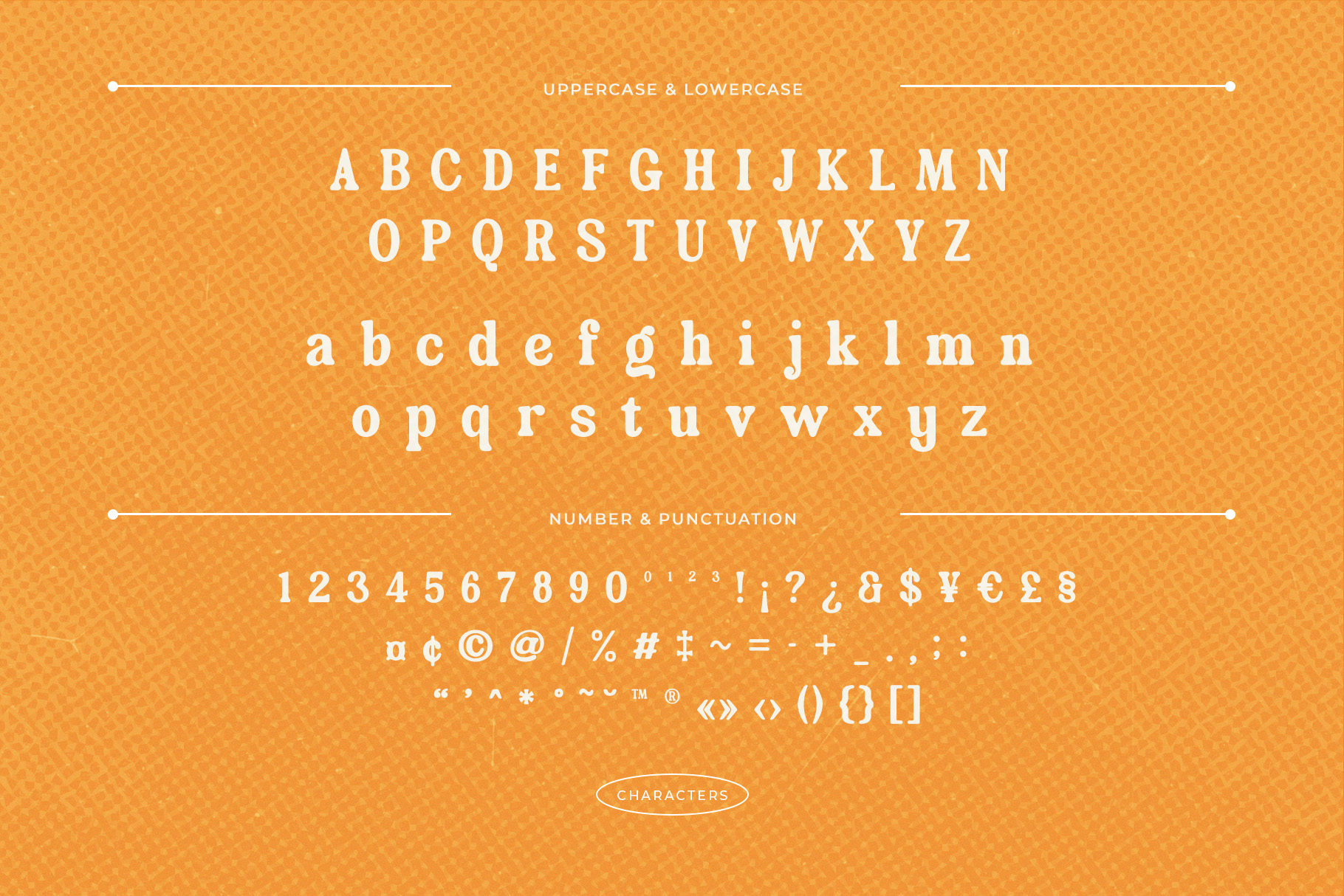 Velvet Mango – Retro Serif Font – Circle Font