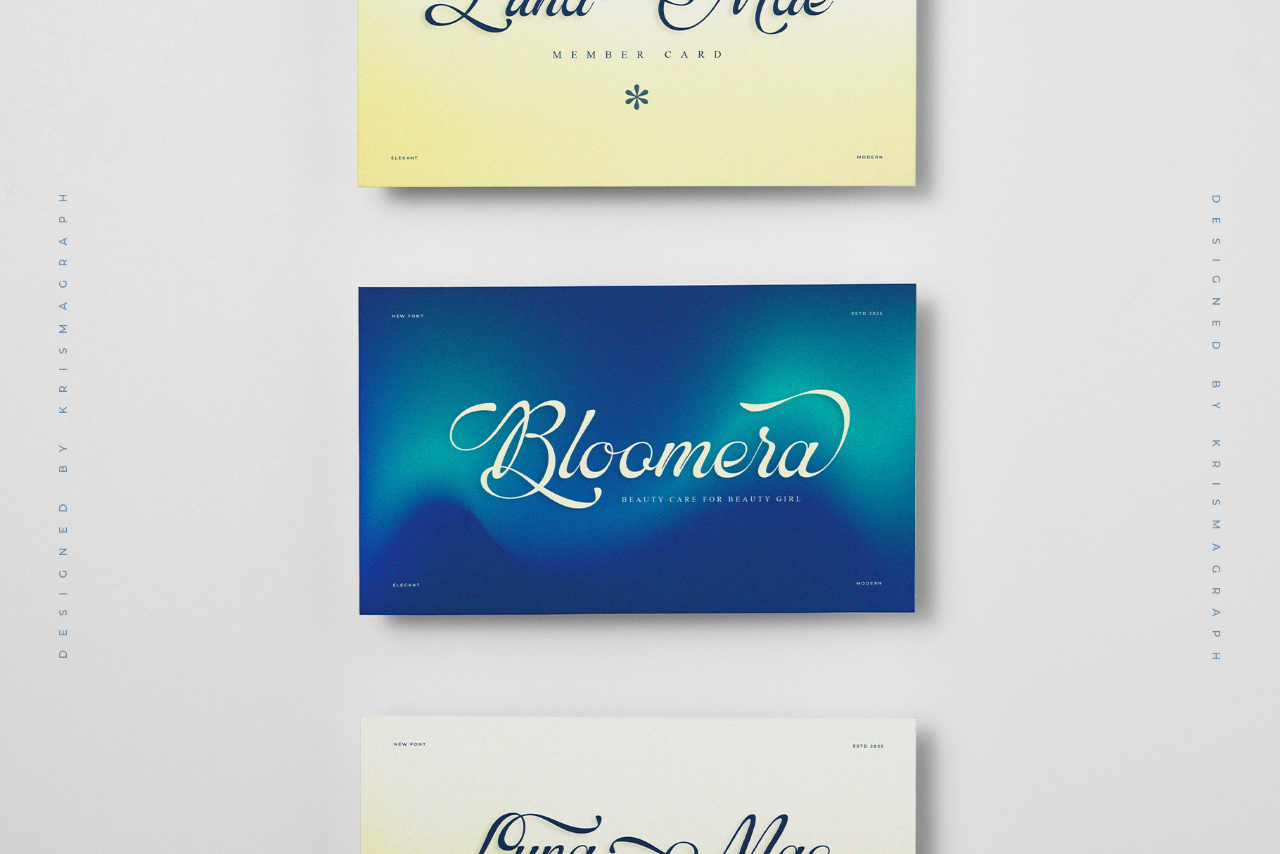 Symphonie Calligraphy – Circle Font